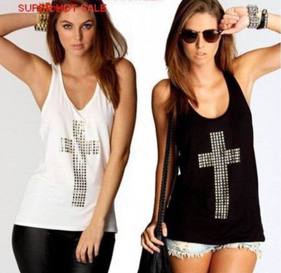 Diamond Cross Women Tank Top – RCDCessentials